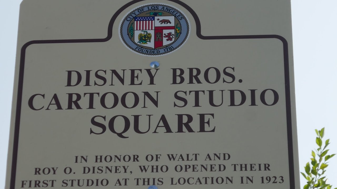 Disney Brothers Cartoon Studio Square Los Angeles California USA ...