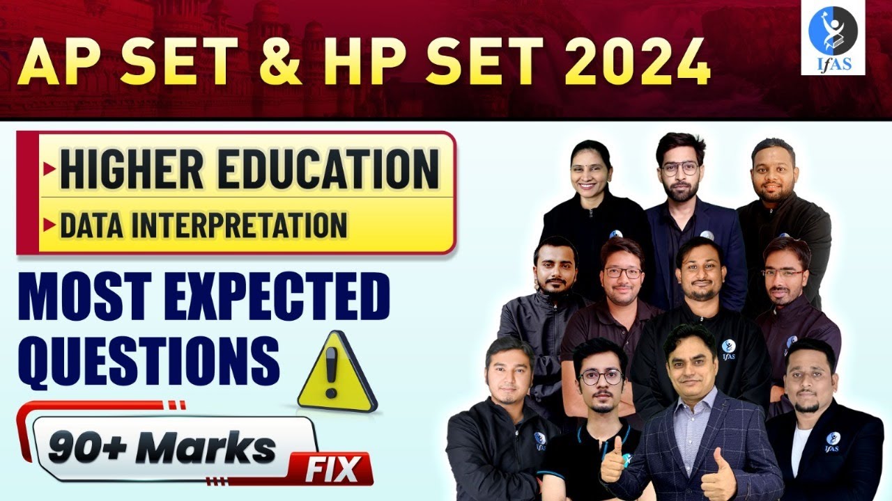 AP SET 2024 | HP SET 2024 | Higher Education | Data Interpretation ...