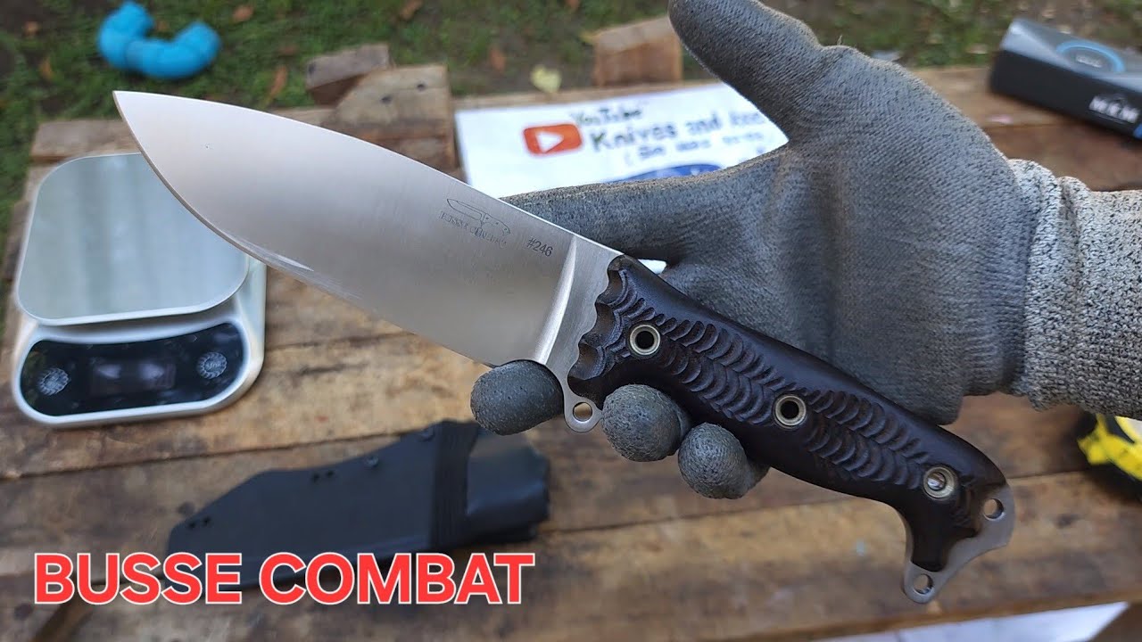 Busse Combat Knife - YouTube