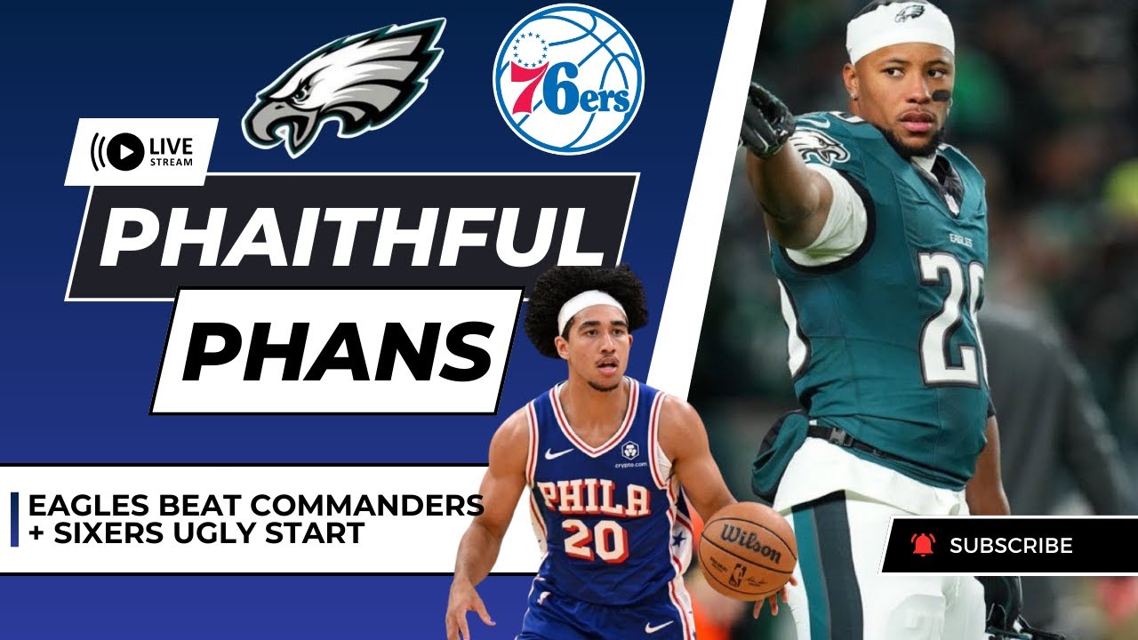 Eagles Take Division Lead With Win Over Commanders - Can The Sixers ...