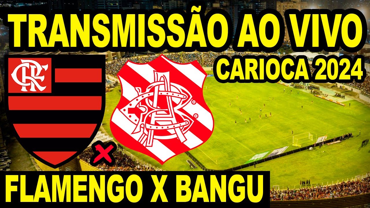 AO VIVO: FLAMENGO X BANGU DIRETO DA ARENA BATISTÃO EM ARACAJU ...