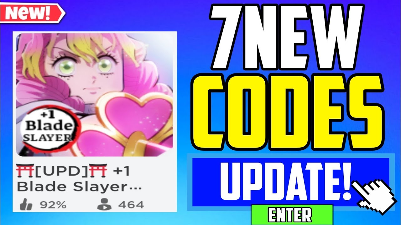 *SECRET UPDATE!* | +1 BLADE SLAYER CODES 2024 (PILLARS TRAINING) UPD ...