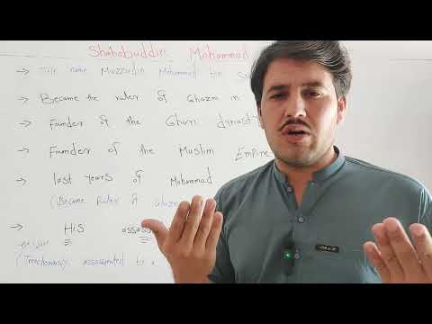 Shahabuddin Muhammad Ghuri |Ruler of the ghazni in1173 | Founder of the ...