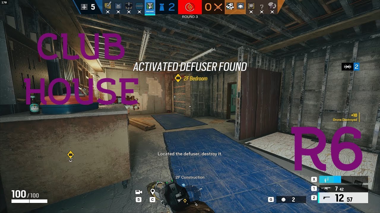 R6 : CLUB HOUSE ! - YouTube