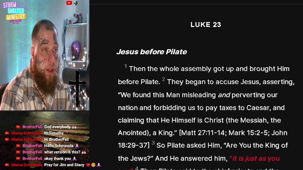 Bible Reading and Study Episode 496 Starting in Luke Chapter 21 - YouTube