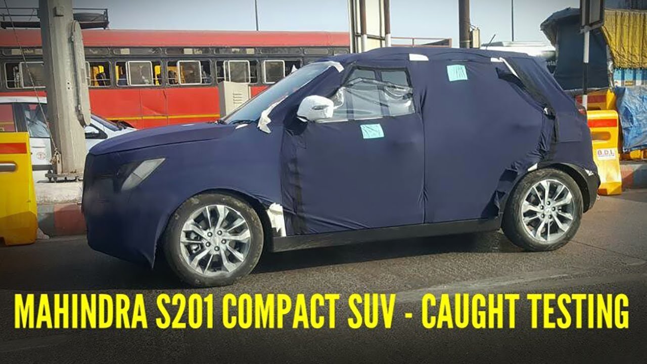 Mahindra S201 Compact SUV Caught Testing - Mahindra S201 Features ...