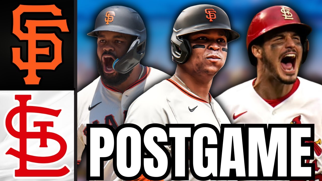 LIVE POSTGAME: Cardinals @ Giants - YouTube