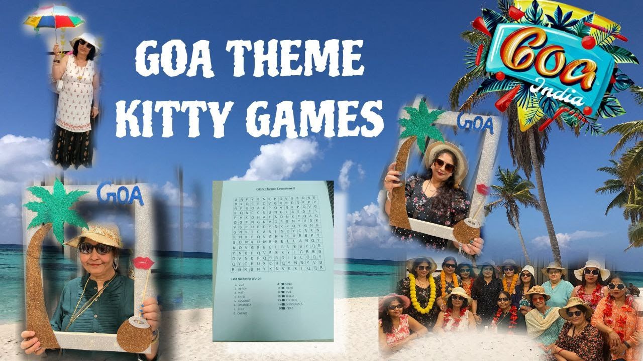GOA THEME KITTY PARTY GAMES | BEACH THEME KITTY GAME IDEAS #beach # ...