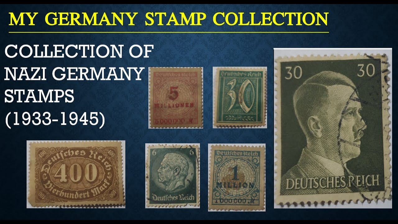 My Germany Stamp Collection/PART -1/Rare stamps Of Germany/The World ...
