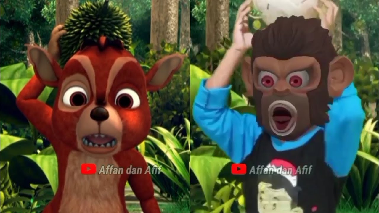 Opet Curi Durian Upin Ipin - YouTube