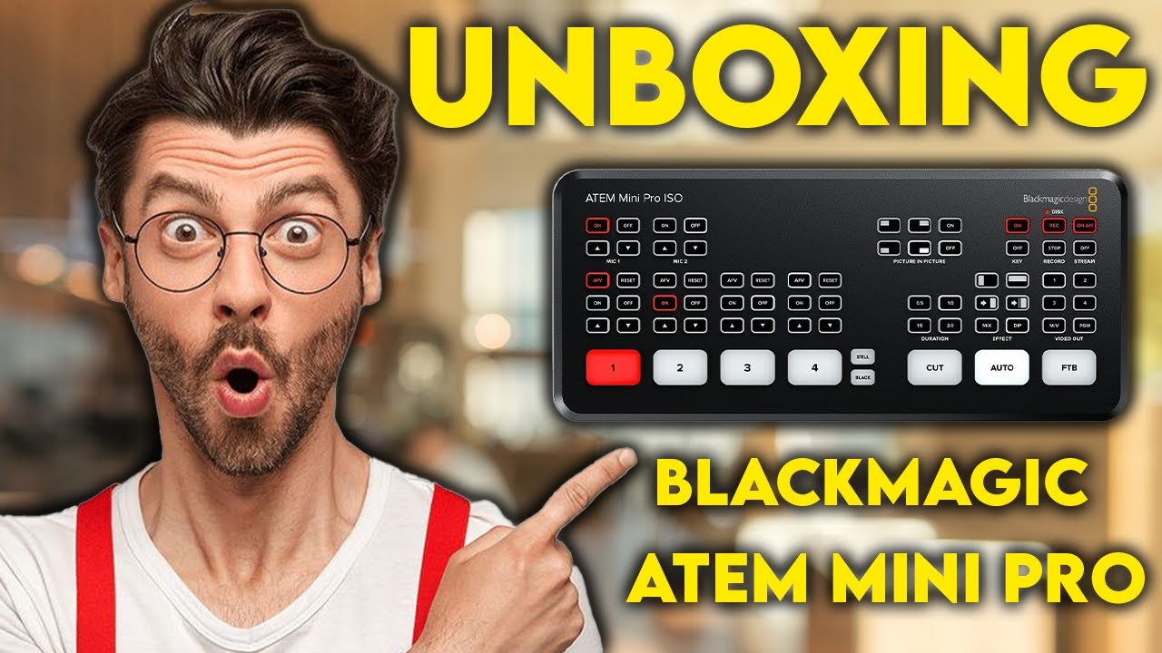 Blackmagic ATEM mini pro Unboxing Features ||Blackmagic Camera ||Blackmagic ATEM - YouTube