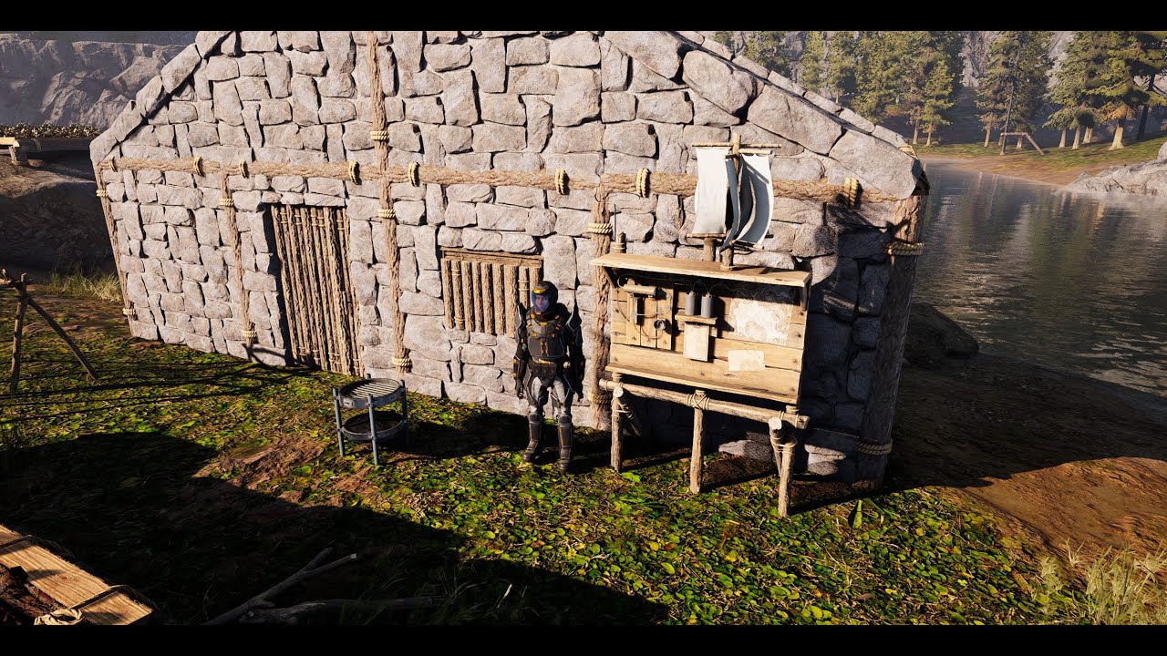 Icarus: stone home and first mission - YouTube