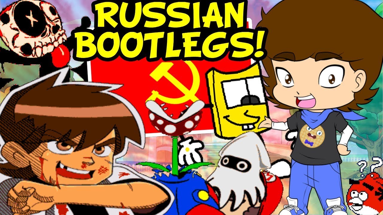 Russian BOOTLEG CRAP Games - ConnerTheWaffle - YouTube