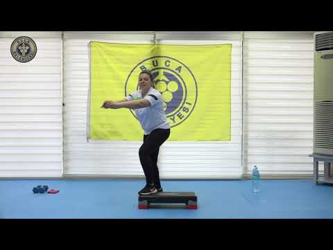 #EvdeKal Sporsuz Kalma - Step Dersi