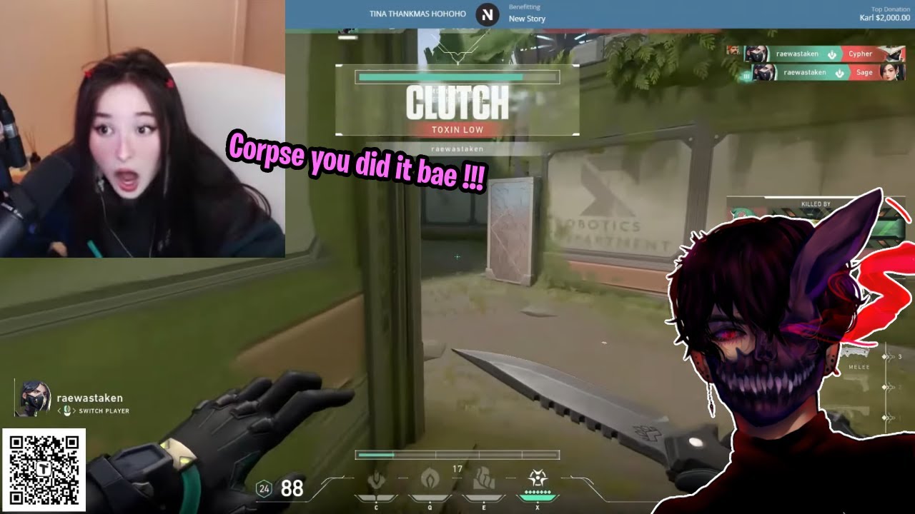 Corpse Husband Livestream 12/11 | Valorant w/ Tina, Valkyrae & Toast ...