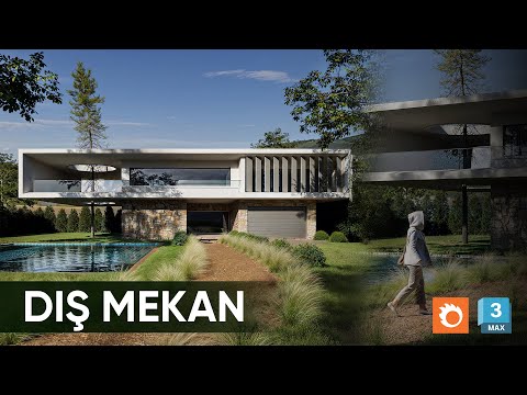 Dış Mekan Render Eğitimi | 3ds Max + Corona