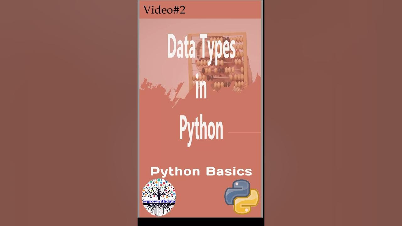 Data Types in Python | Python for Beginners | Learn Python | Python Basics - YouTube