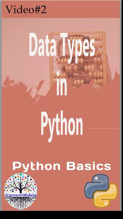 Data Types in Python | Python for Beginners | Learn Python | Python Basics - YouTube