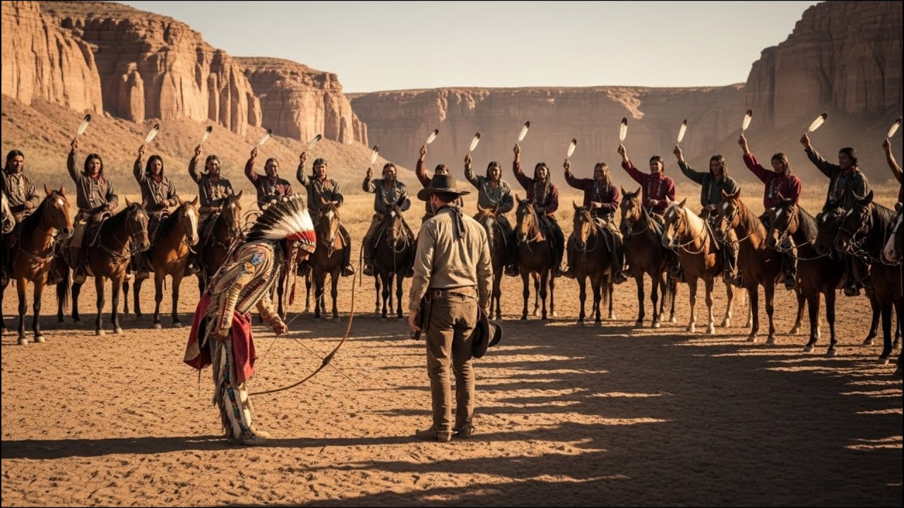 Cowboy Gave His Only Horse to a Wounded Apache Woman — Next Day, 70 ...