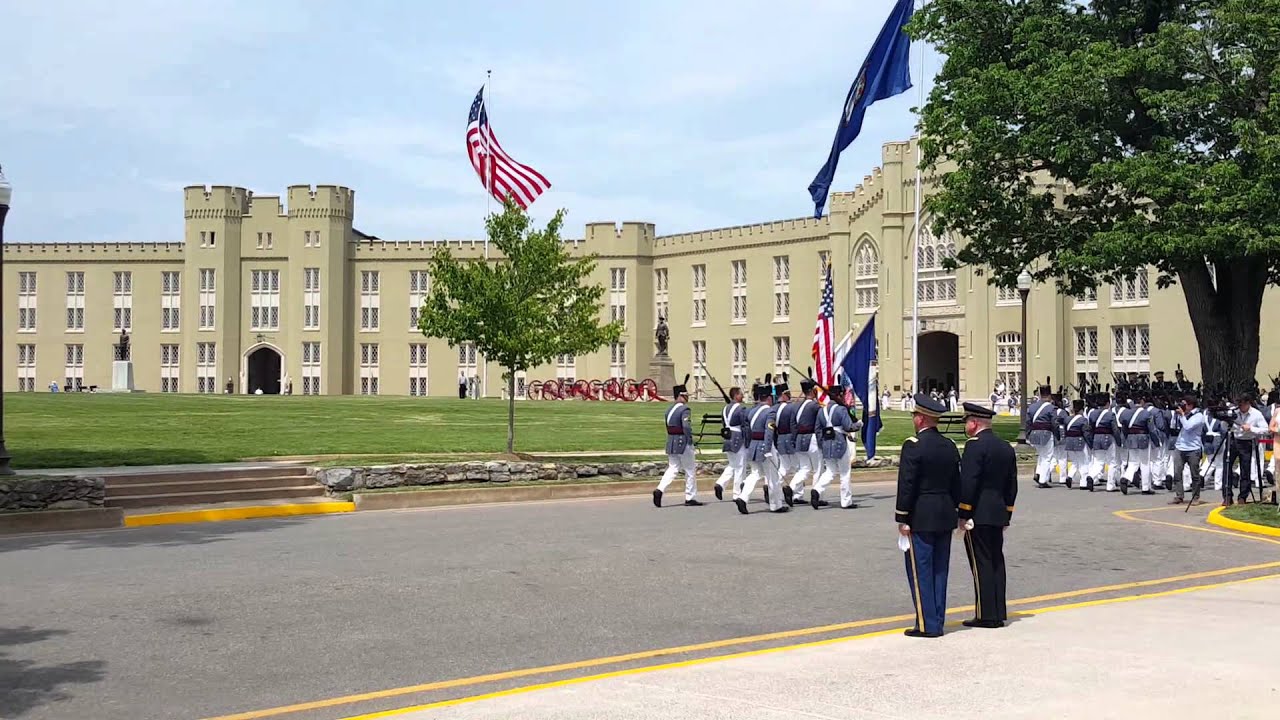 Battle of New Market Parade VMI Graduation 2015 - YouTube