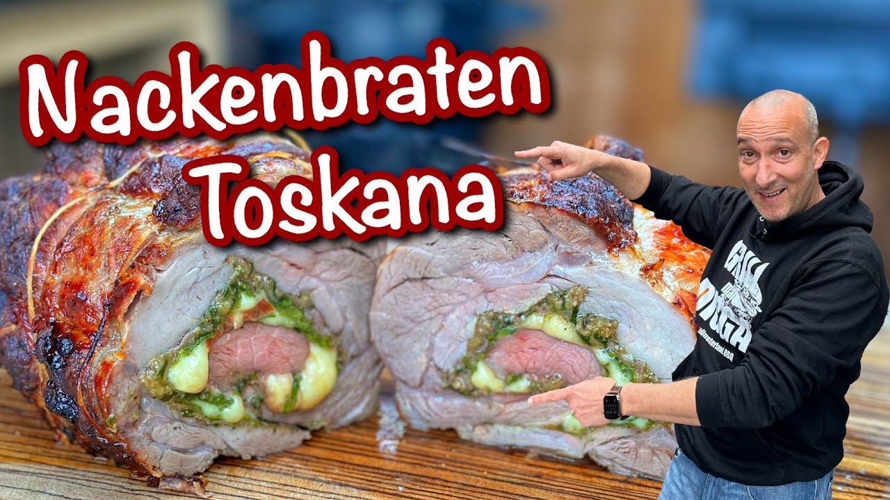 Nackenbraten Toskana - Westmünsterland BBQ - YouTube