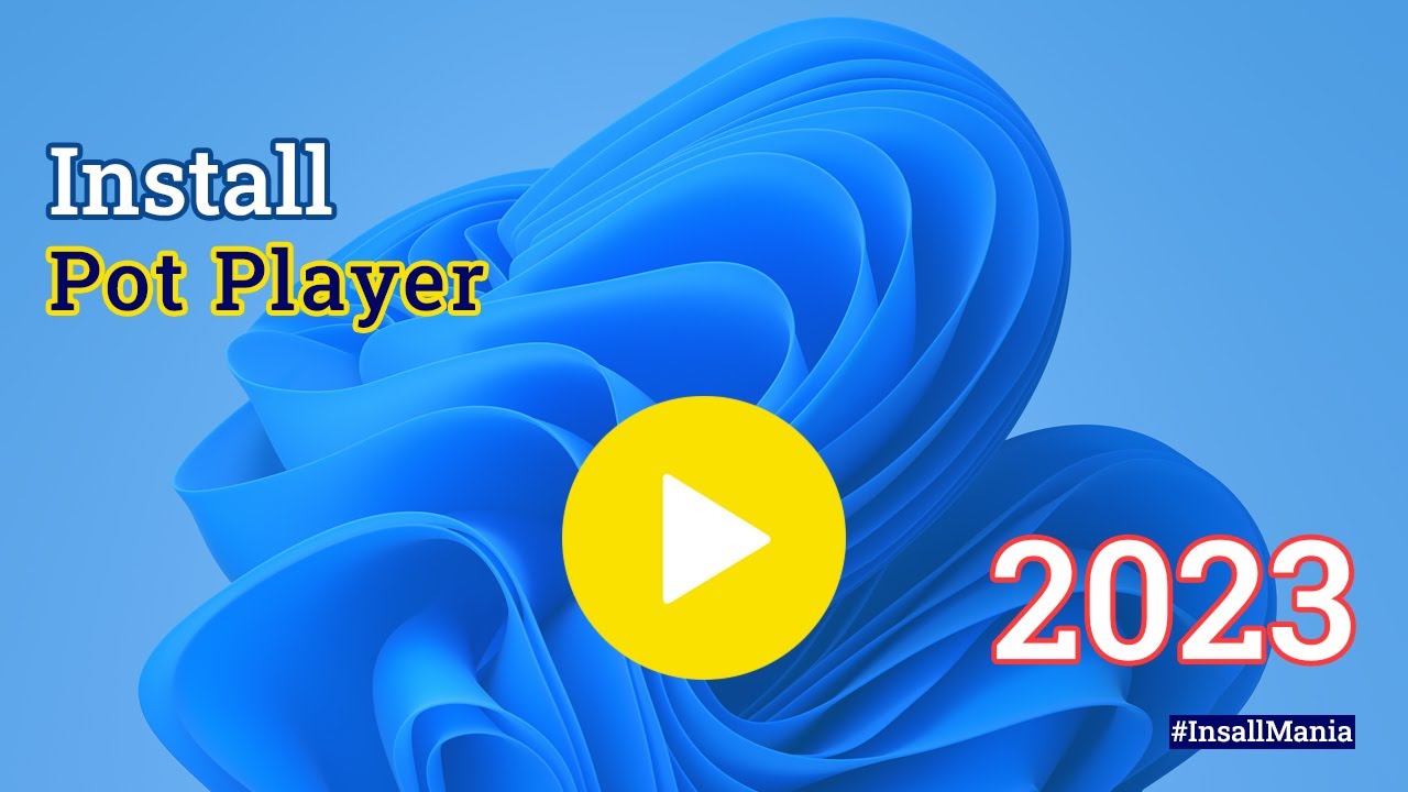 How to install Pot Player in windows 11 || Windows Software Install ...
