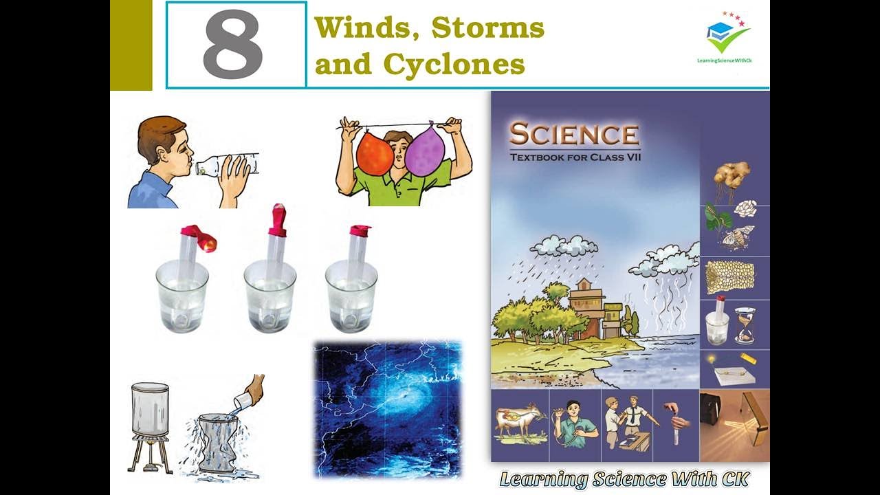 Winds, Storms and Cyclones Class 7 Science NCERT BOOK📚 - YouTube