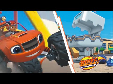 NEW Blaze and the Monster Machines Full Episodes Crusher Robot or Kids ...