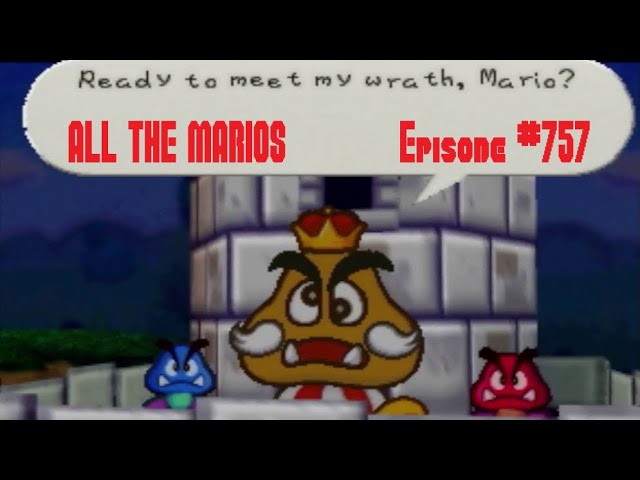 Paper Mario Goombario