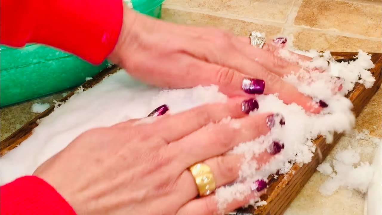 ASMR Real SNOW Sounds Crunching,Cracking, Satisfying Videos, visuals ...