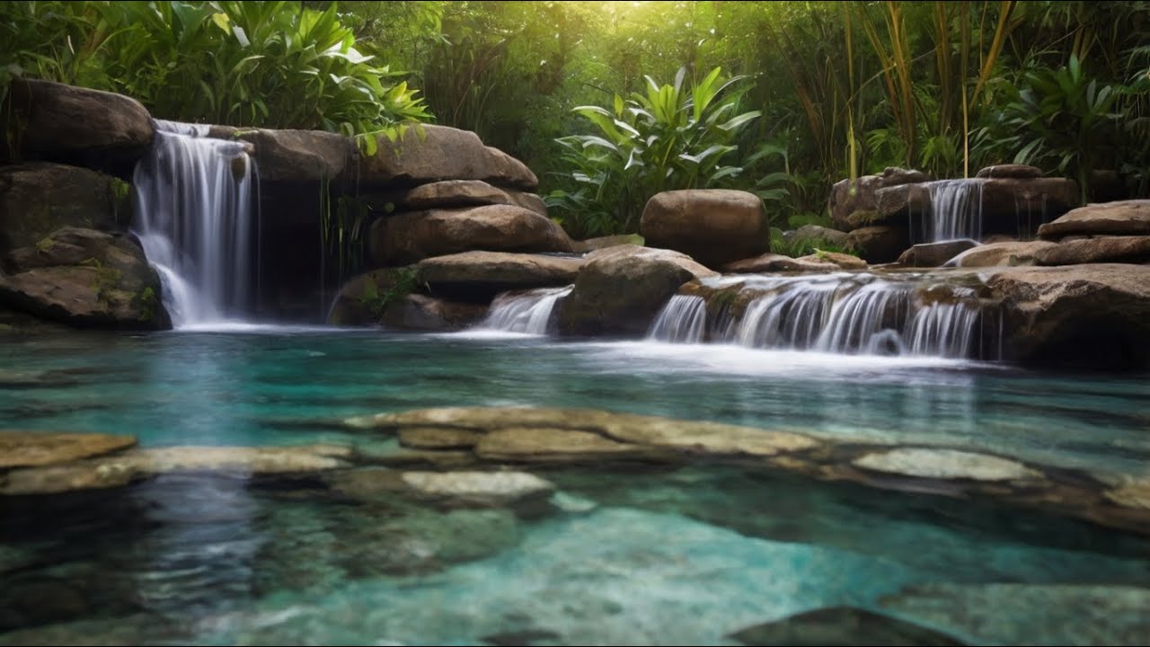 Relaxing Zen Music with Water Sounds • Peaceful Ambience for Spa, Yoga ...