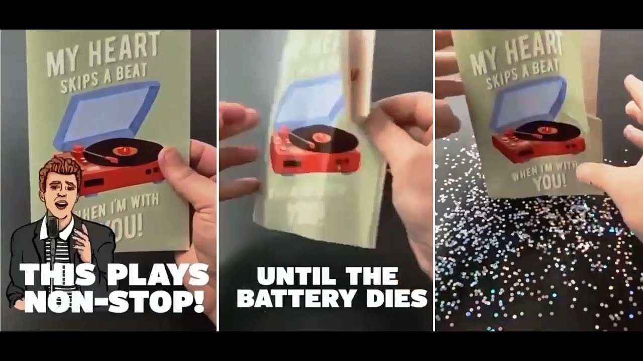 How to Destroy a Bad Valentine's Day Card - YouTube