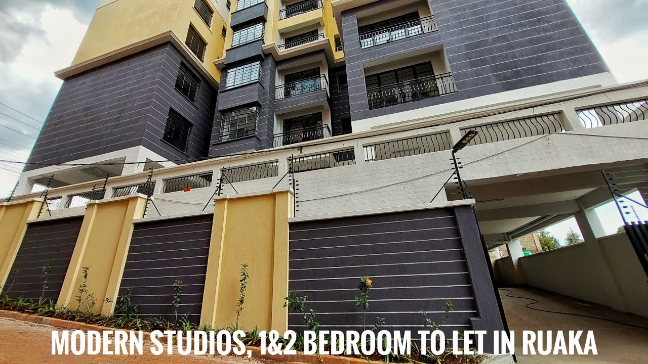 RUAKA NEW, MODERN STUDIOS, 1,2&3 BEDROOM UNITS TO LET | WITH LIFT ...