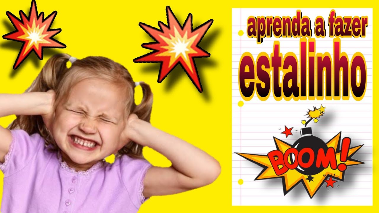 💥como fazer um estalinho de papel, rapido e fácil !💥 - YouTube