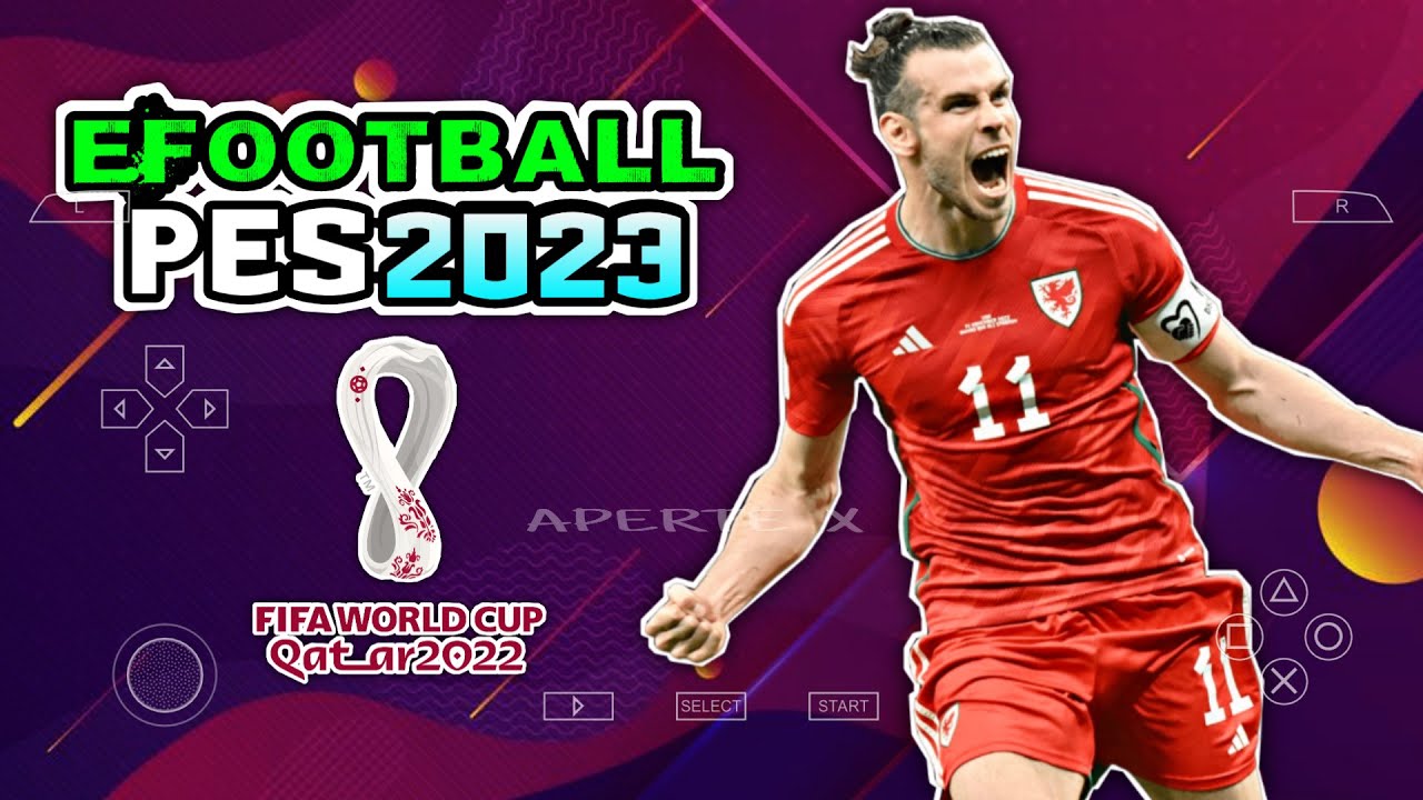 PES 2023 Lite - PPSSPP - Android - Europeus - FIFA World Cup ...