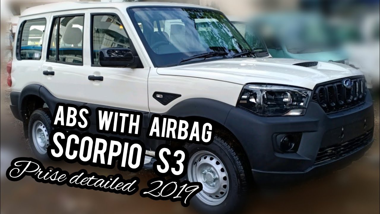 2020 Mahindra Scorpio S-3 | Base model | Scorpio S-3 | Airbag,ABS and ...