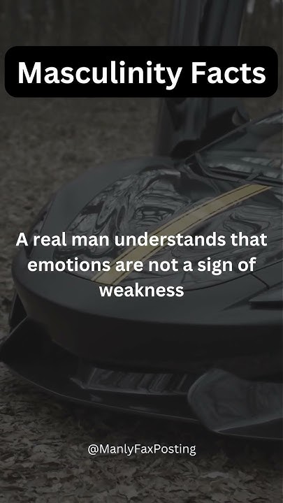 Masculinity Facts #3 - YouTube