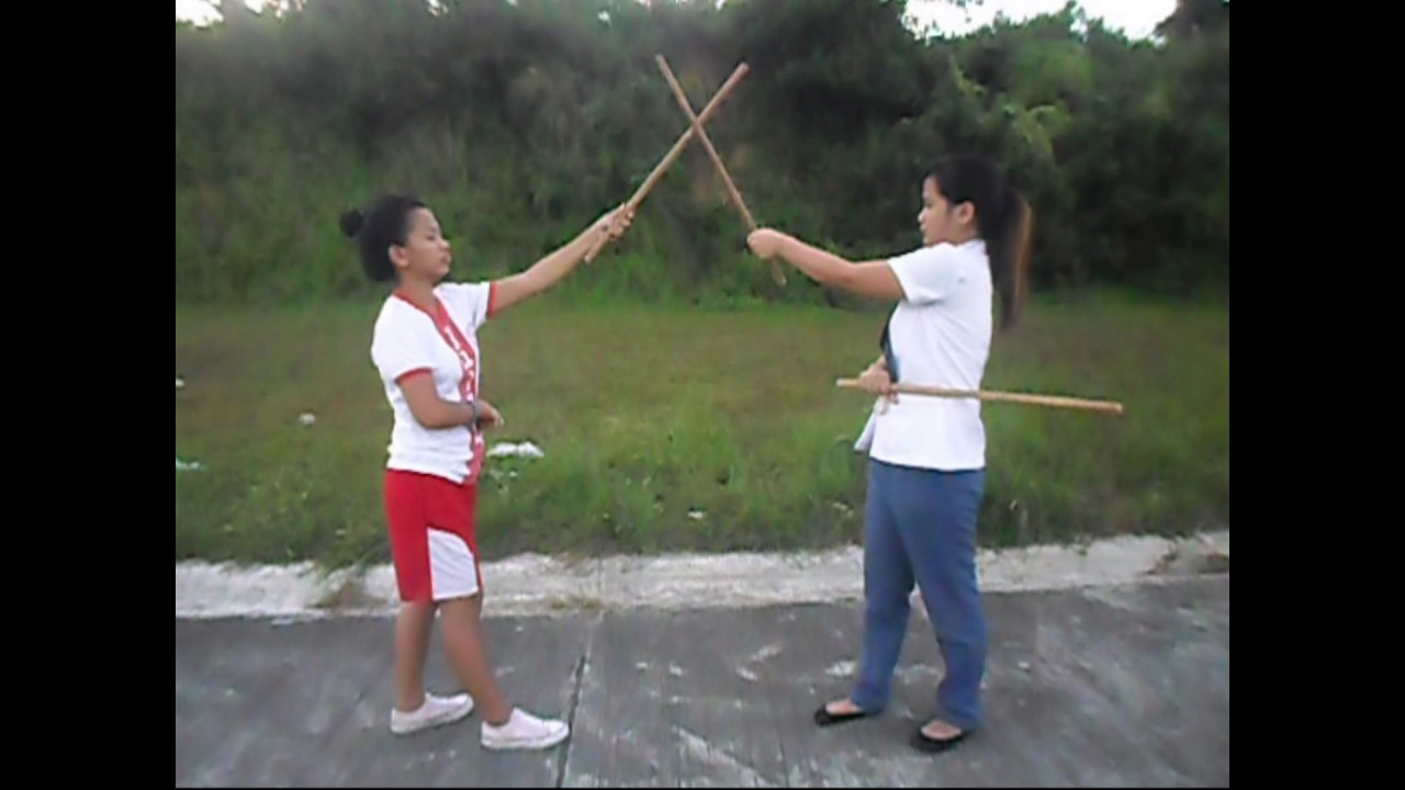 Single Sinawali Tutorial Performed by Salonga and Cajucson (BSBAFM2B) - YouTube