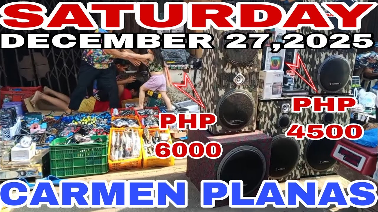 MGA LATAGAN NGAYONG SABADO DECEMBER 27,2025 SA BURAUTAN CARMEN PLANAS ...