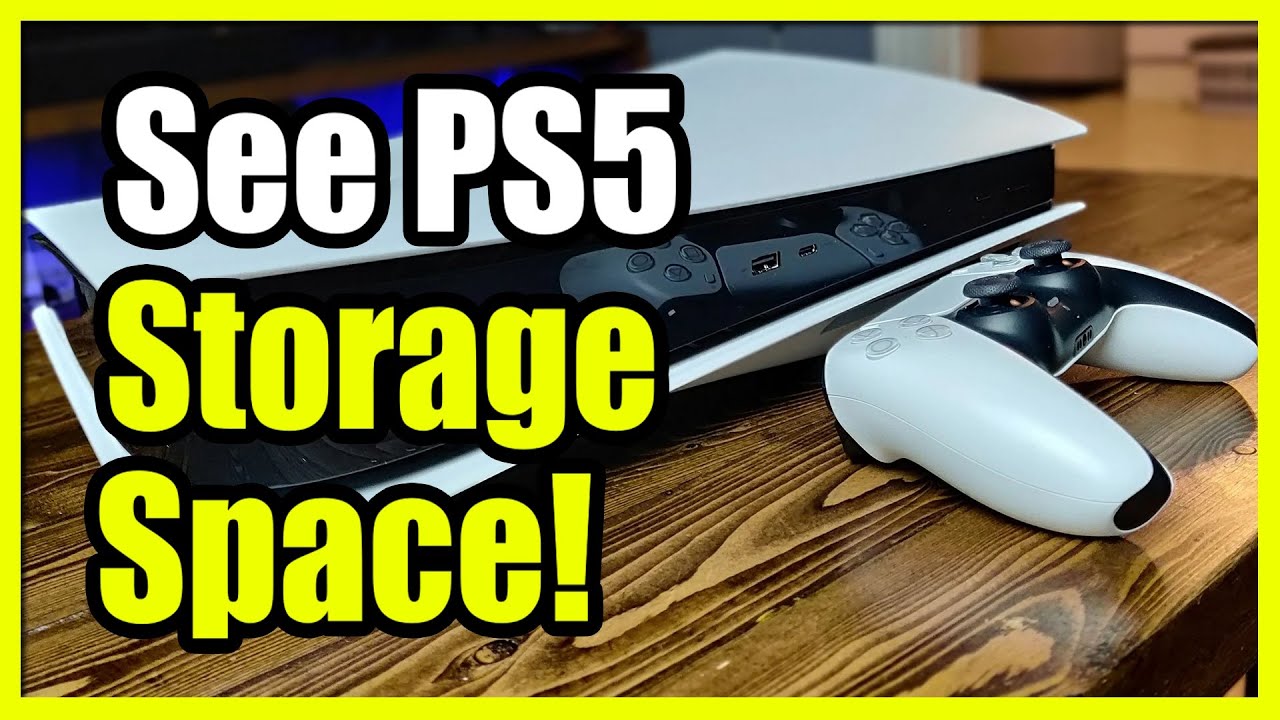 How to See your Storage Space on PS5 using iPhone PS App (Get Games or ...