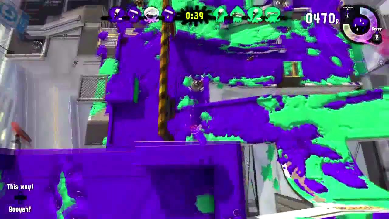 [Ink Short] Ink Storm Before Slipping Offcourse (Splatoon 2) - YouTube
