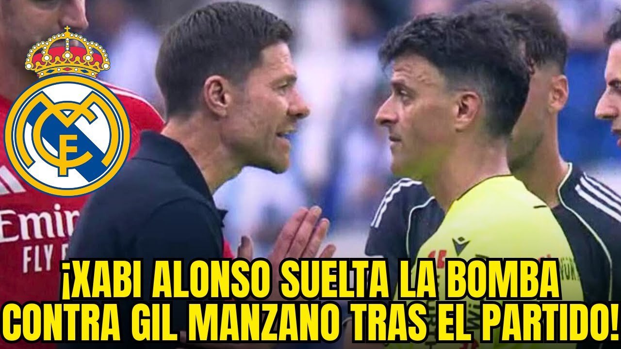 ¡NO SALIÓ EN LA TELE! ¡MIRA LO QUE LE DIJO XABI ALONSO A GIL MANZANO ...