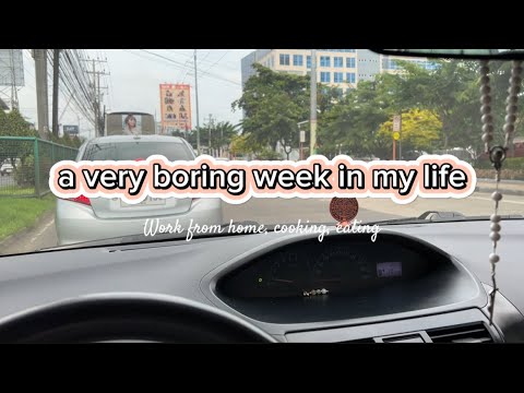 A VERY BORING WEEK IN MY LIFE [NO MUSIC VLOG] - YouTube