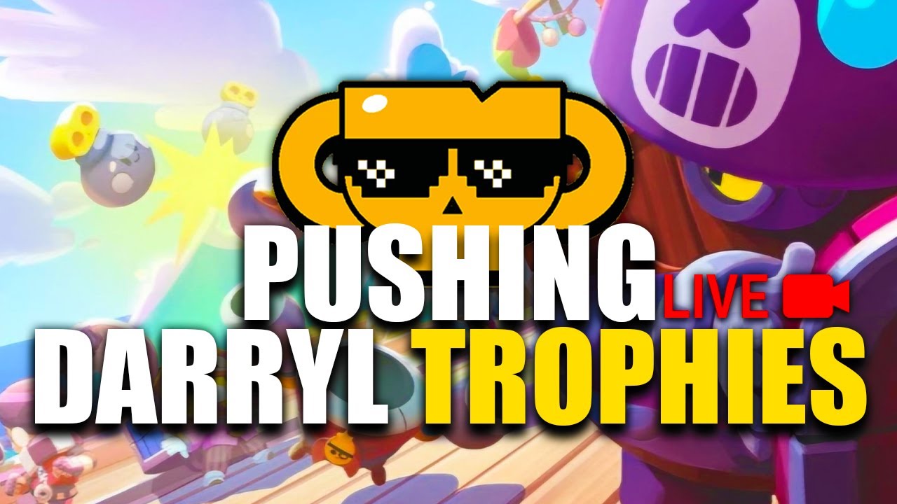 Brawl Stars | Rework Darryl Pushing Trophies! - YouTube