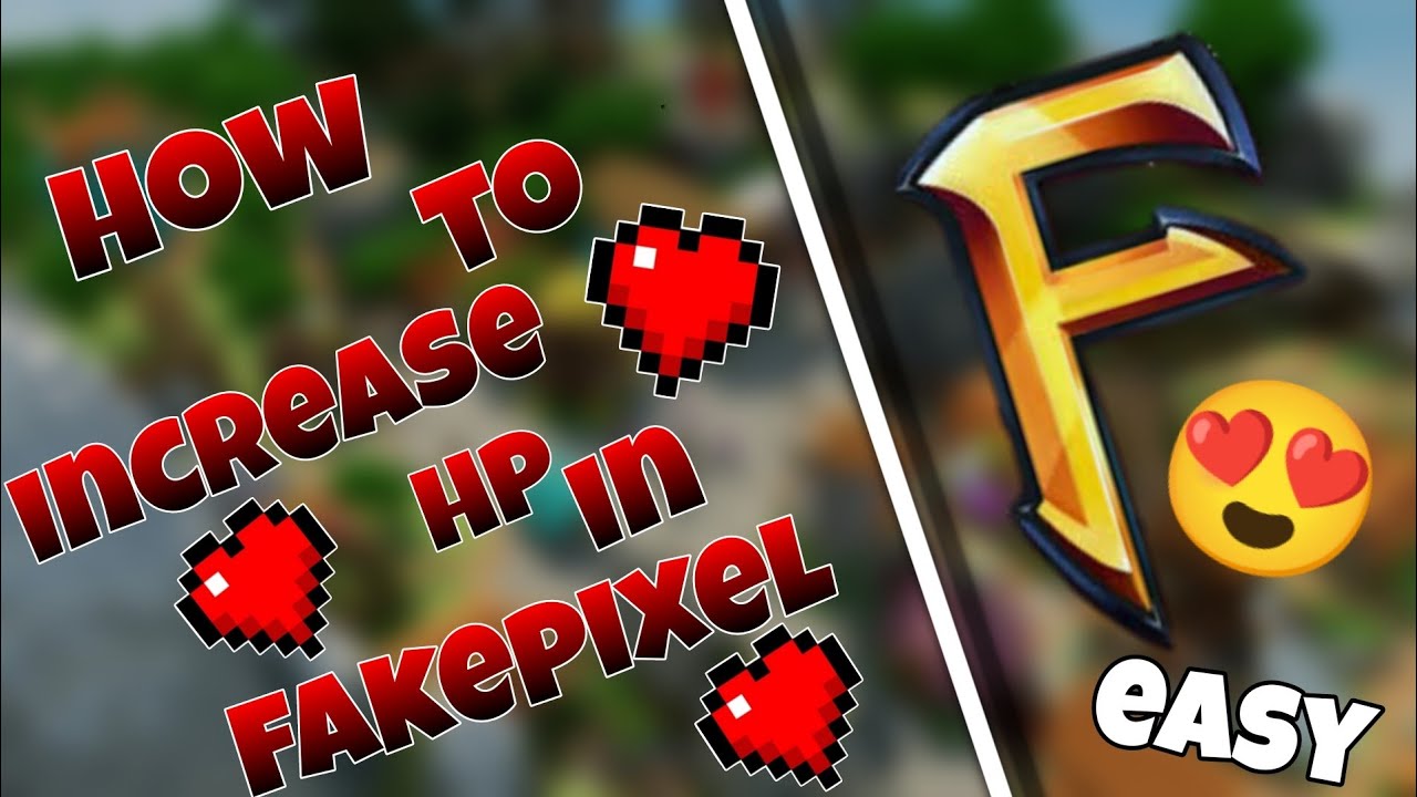 How to gain more hp in fakepixel skyblock #minecraft #fakepixelskyblock ...