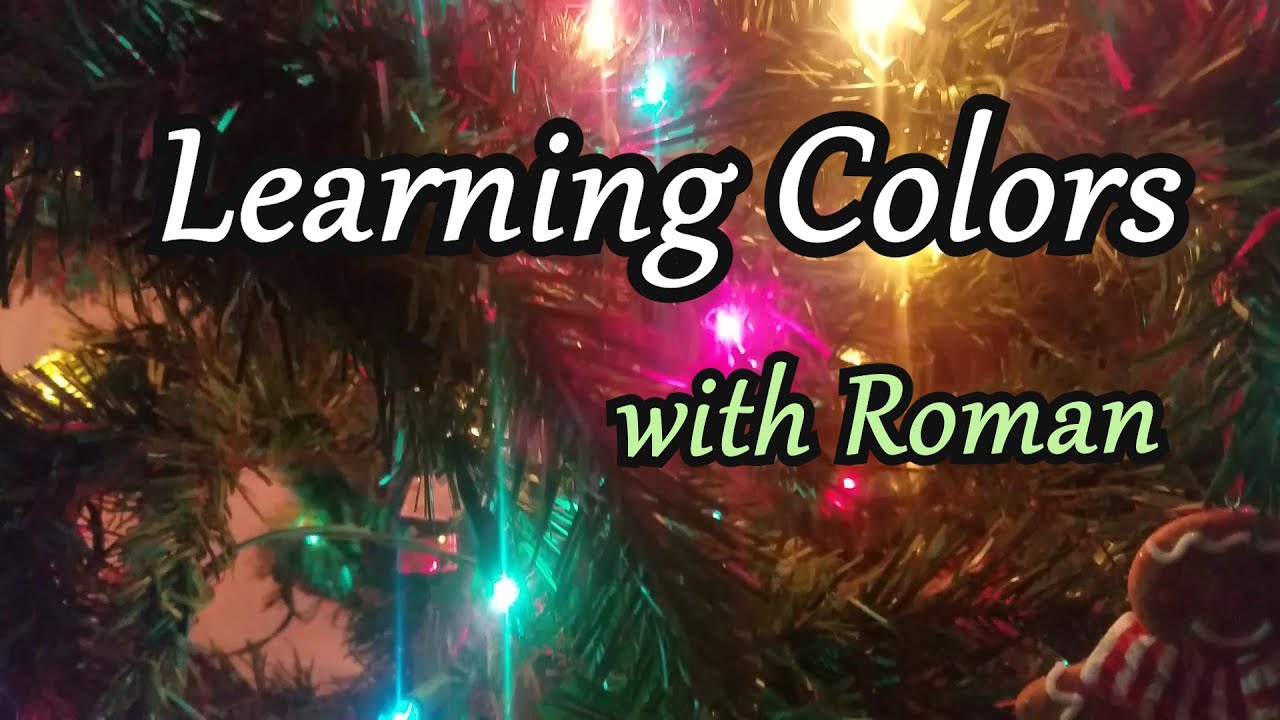 Learning Colors | Christmas Edition - YouTube