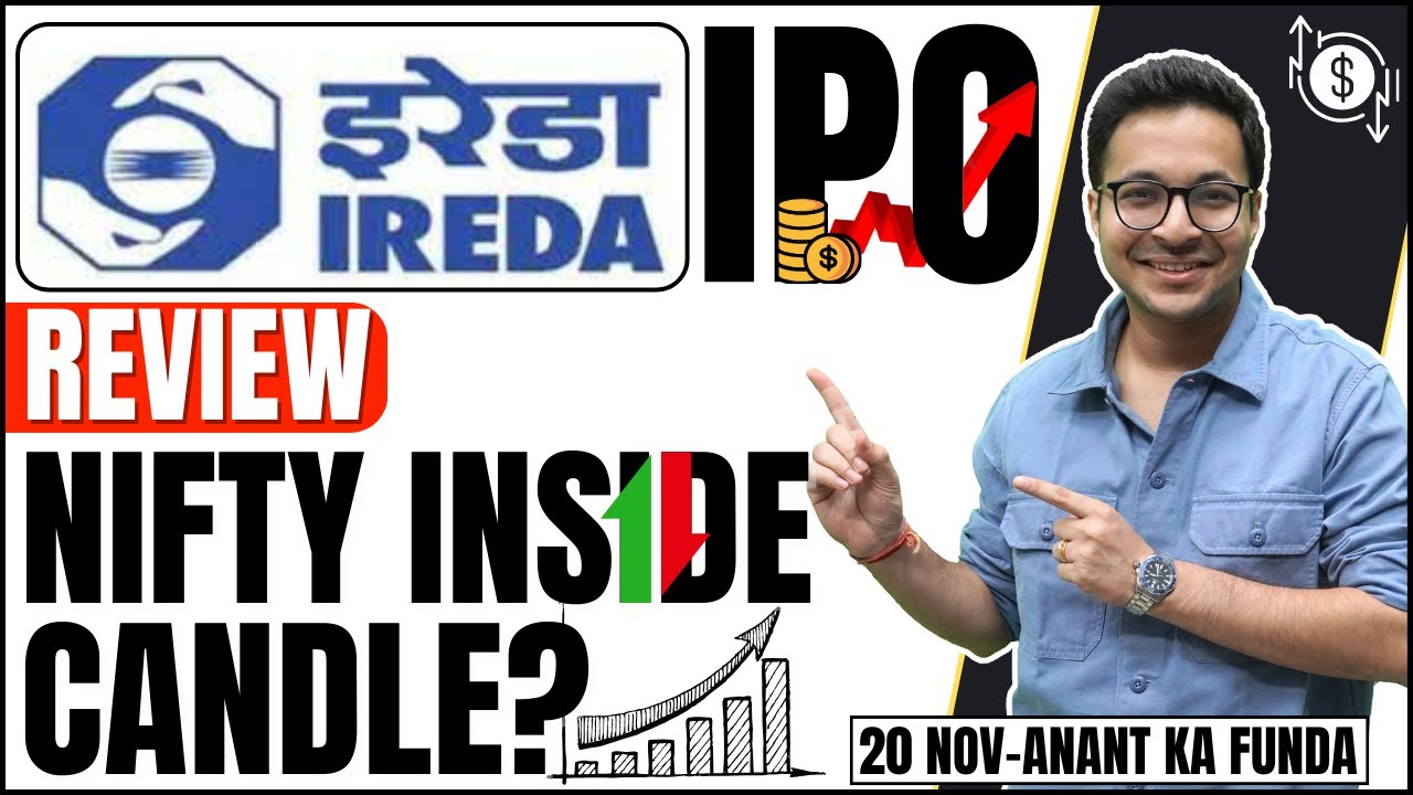 IREDA IPO Review | IREDA IPO analysis | Nifty Inside candle strategy ...