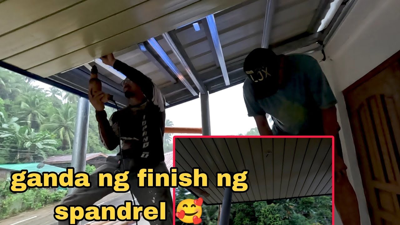 Spandrel ceiling installation (on-site work) #ceilinginstallations # ...