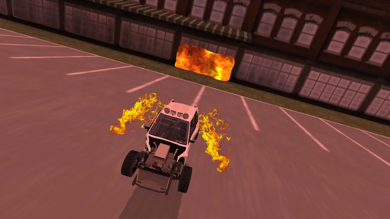 Demolition Derby 3 Multiplayer Winning Canyon Desert Track1 - YouTube