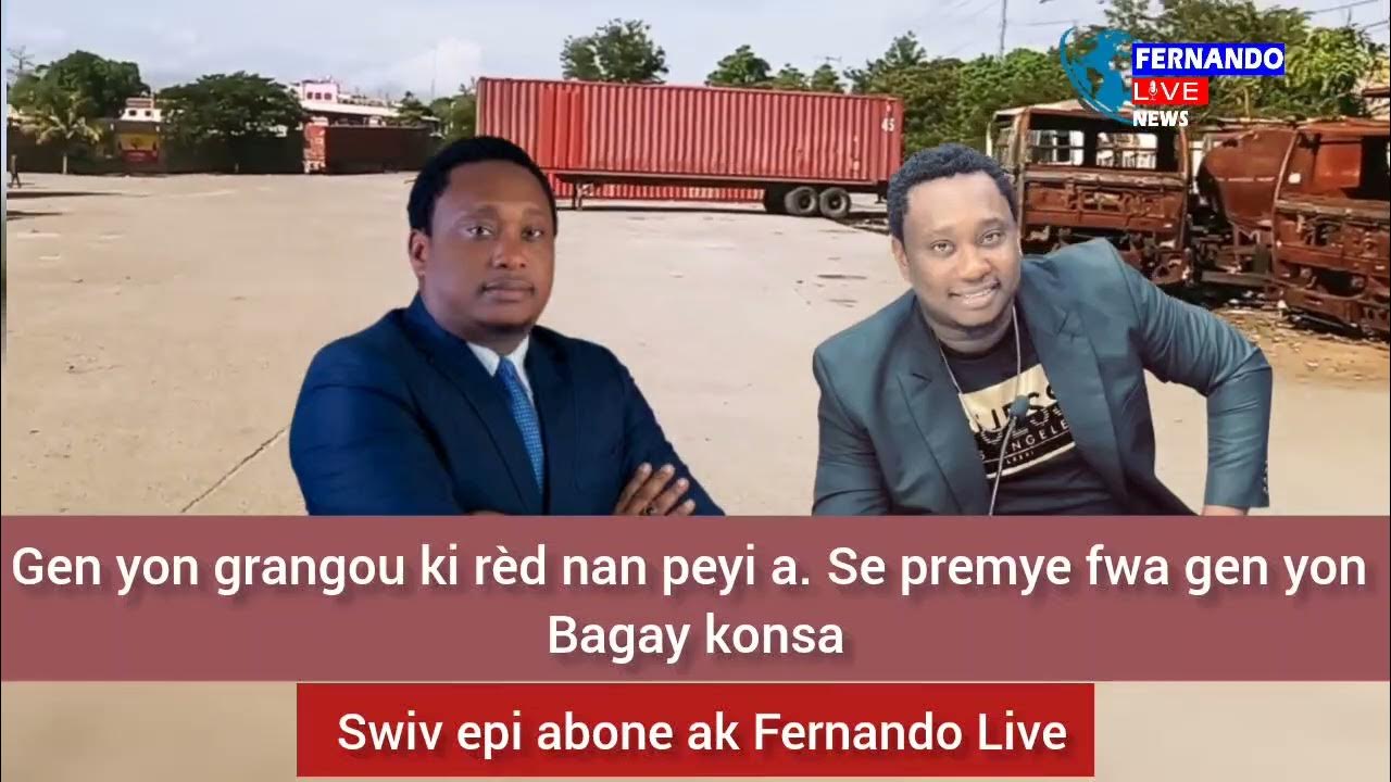 Gen yon grangou ki rèd nan peyi a. Se premye fwa gen yon Bagay konsa - YouTube